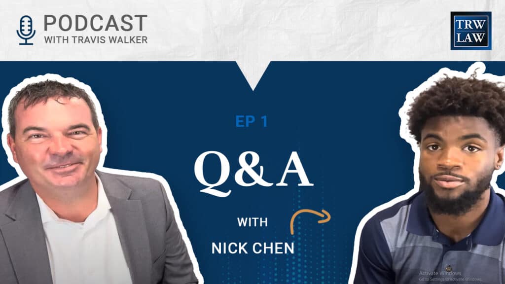 Travis Walker Podcast: Ep 1 Q&A with Attorney Travis Walker - The Law ...